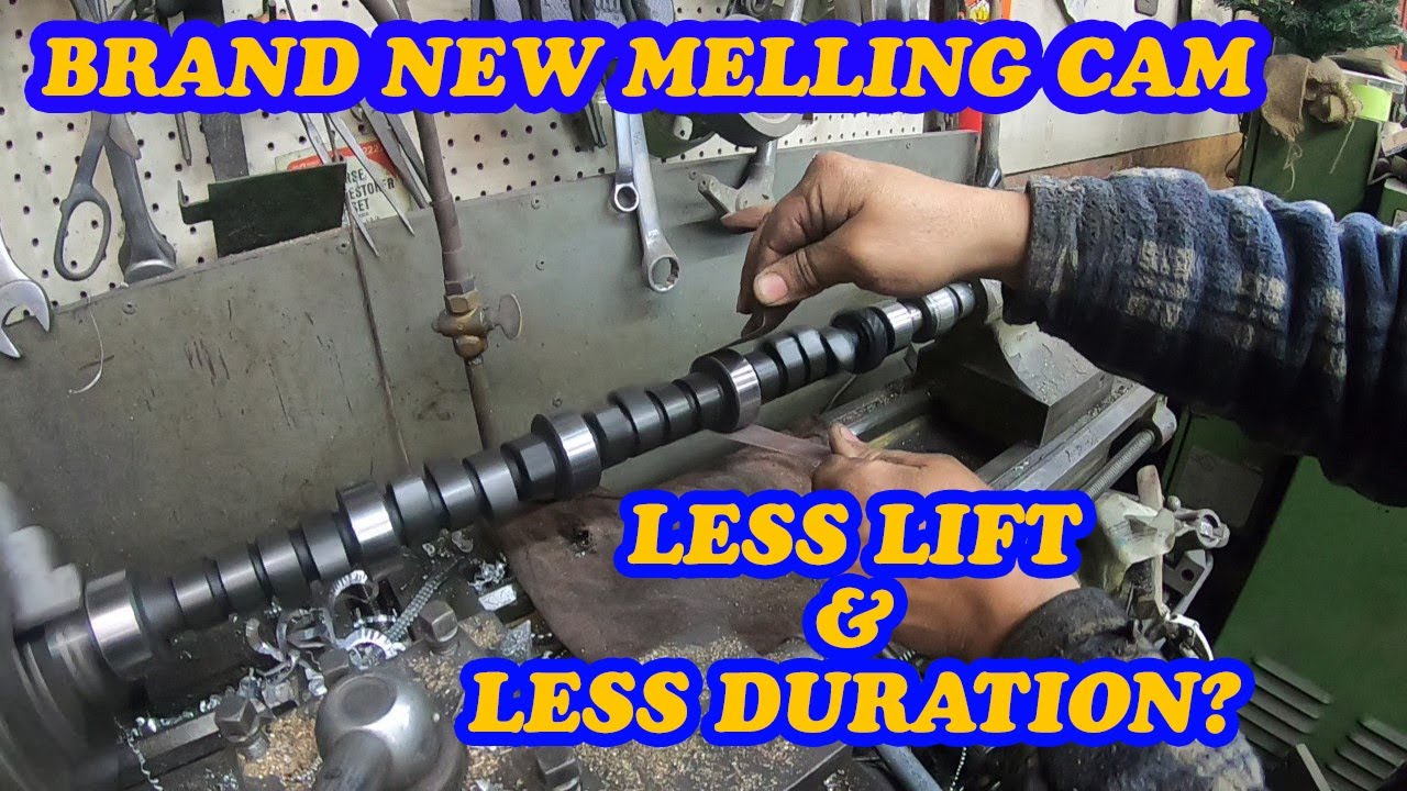 How To Modify A Cam with a Lathe To Fit A Core Shifted Block. Grinding ...