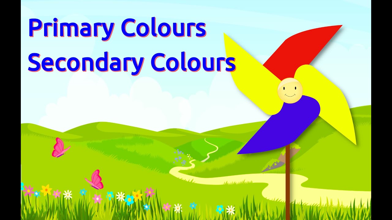 Learn Primary Colours And Secondary Colours | Introduce Colours To Kids ...