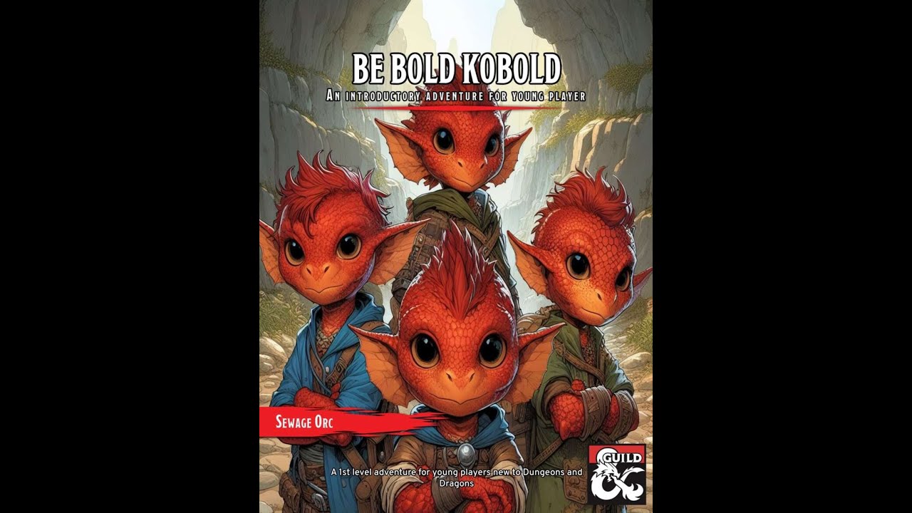 【DND】《成為英勇的狗頭人 Be Bold Kobold》2024.01.12 - YouTube