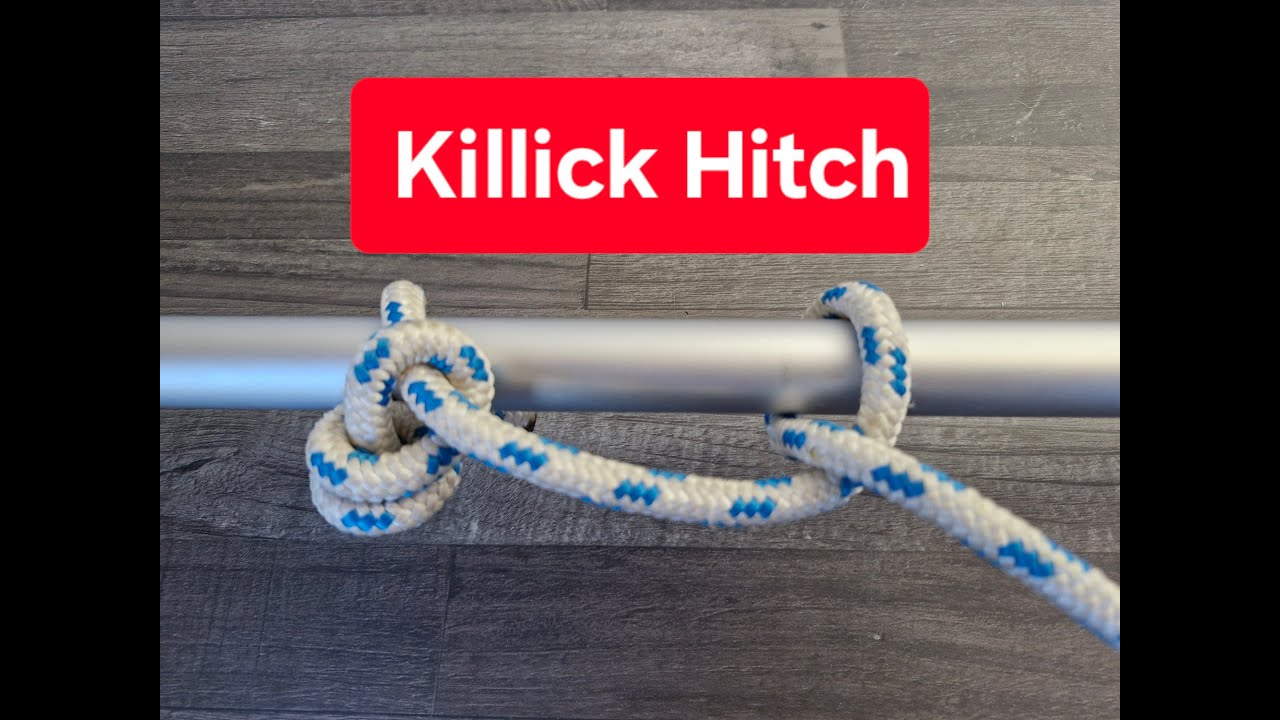 : How to Tie a Killick Hitch | Dragging Knot - YouTube