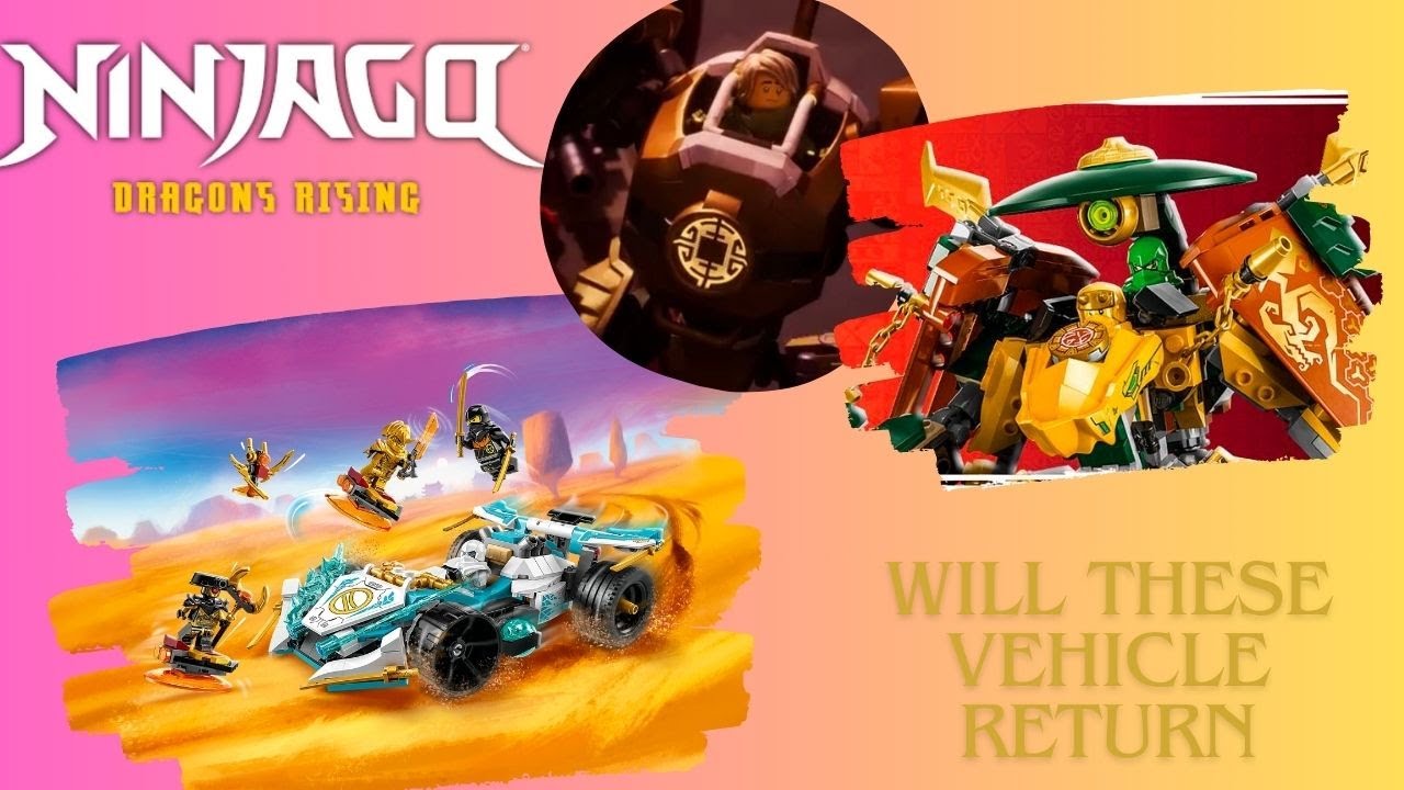 Ninjago Dragons Rising Will We See These Vehicles Return - YouTube