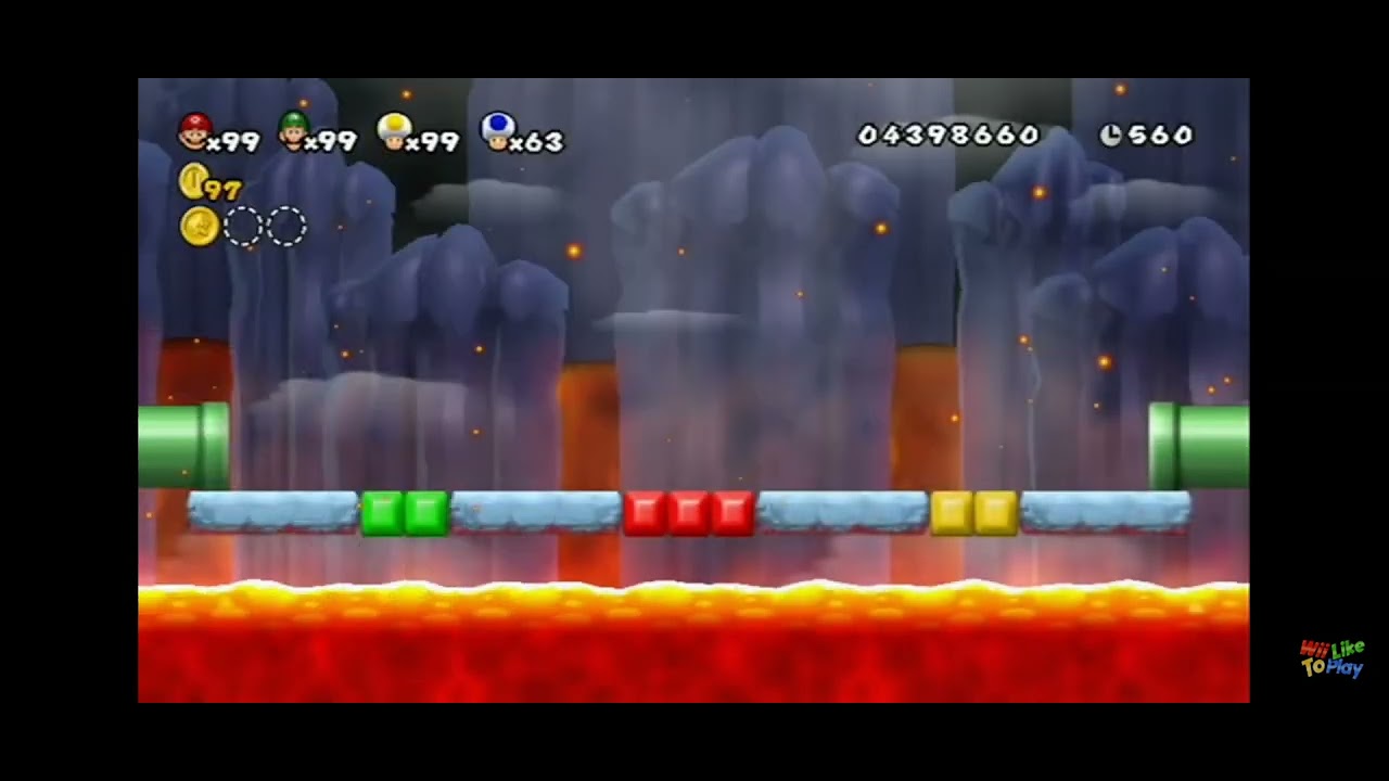 wiiliketoplay newer super mario bros wii world 5 funny moments - YouTube