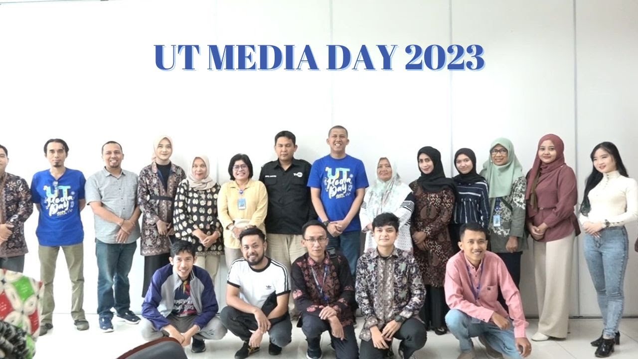 UT MEDIA DAY 2023||SATU HATI SATU JIWA, MENUJU SATU JUTA MAHASISWA ...