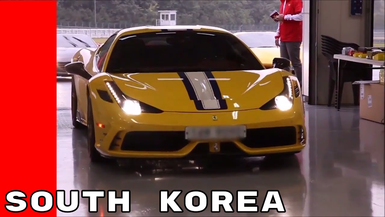 South Korea Ferrari Pilota - YouTube