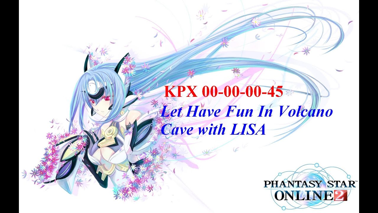 Let's Play PSO2: Let's have Fun in Volcano Cave with Lisa - YouTube