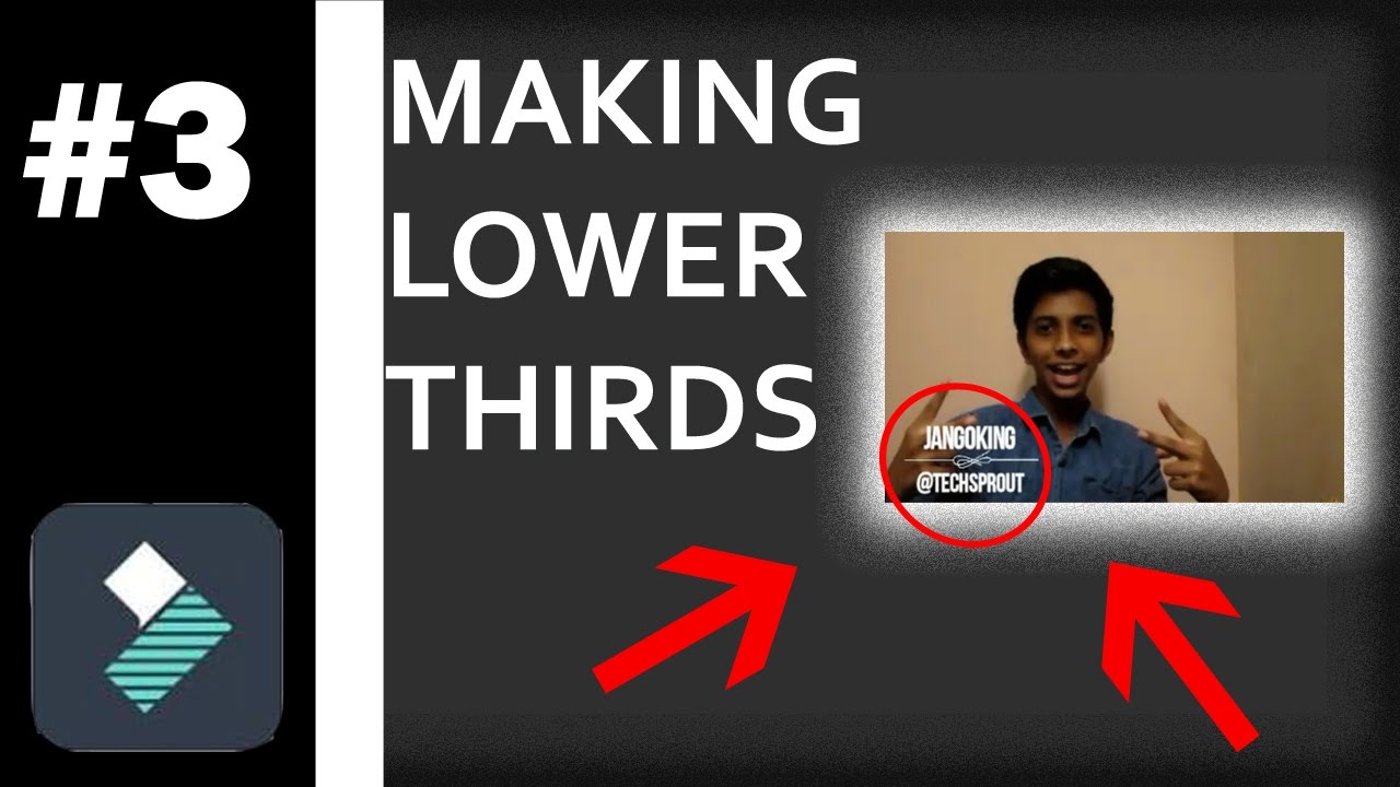 How To Make Lower Thirds In Filmora | Video Editing Tutorial | #3 - YouTube