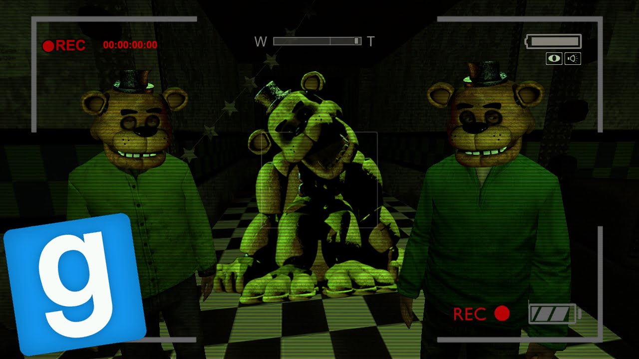 FIVE NIGHTS AT FREDDY'S 2: GARRY'S MOD EDITION | The Mask (Gmod Funny ...