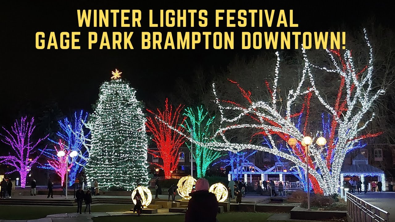 WINTER LIGHTS FESTIVAL, Christmas Lights and Skating at Gage Park ...