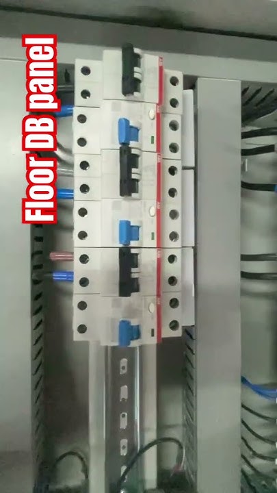 Floor DB Panel Overview: Key Components Explained! 🔧⚡ #electrical # ...