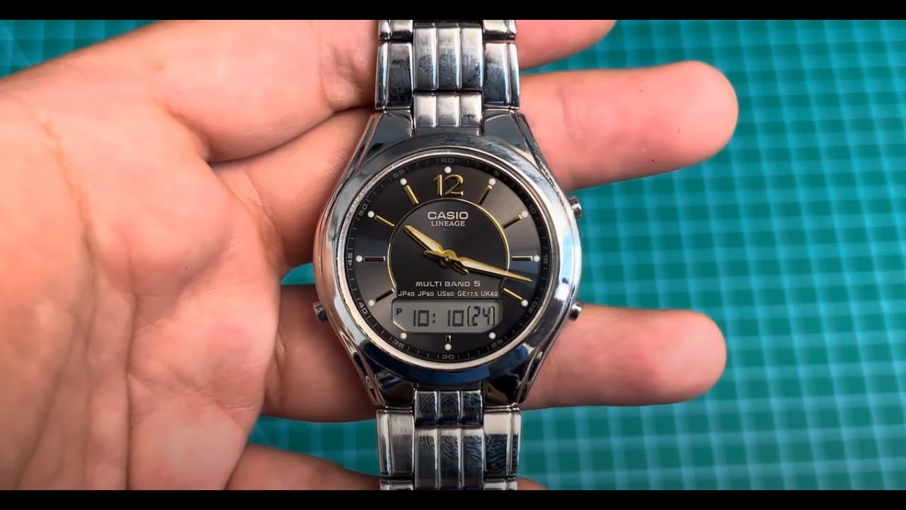 Chỉnh Giờ Đồng Hồ Casio Lineage LCW-M200 (Setting Watch Casio Lineage ...