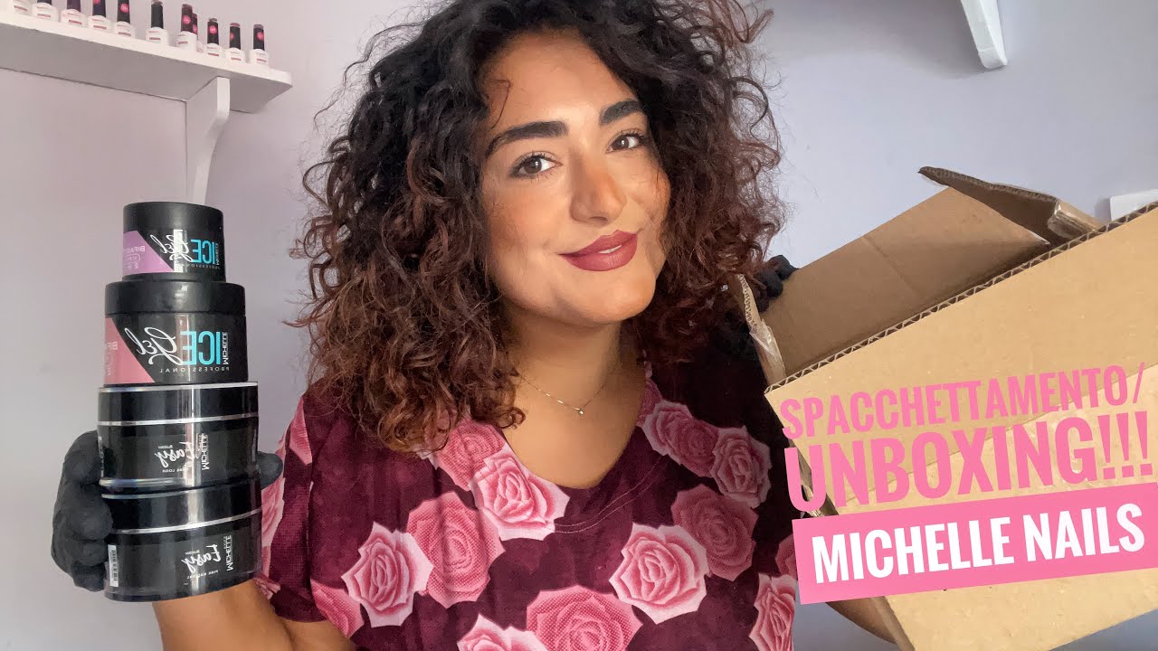 MEGA UNBOXING!!📦🎉 UNGHIE GEL COSTRUTTORI “Michelle Nails” - YouTube