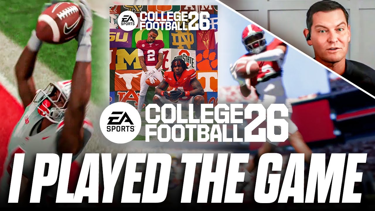 Inside the new EA Sports College Football '26 Video Game | July 10th ...