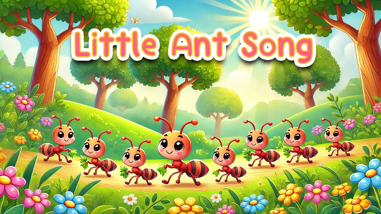 Little Ant Song for Kids | Fun & Educational Songs for Kids! 🎶 - YouTube