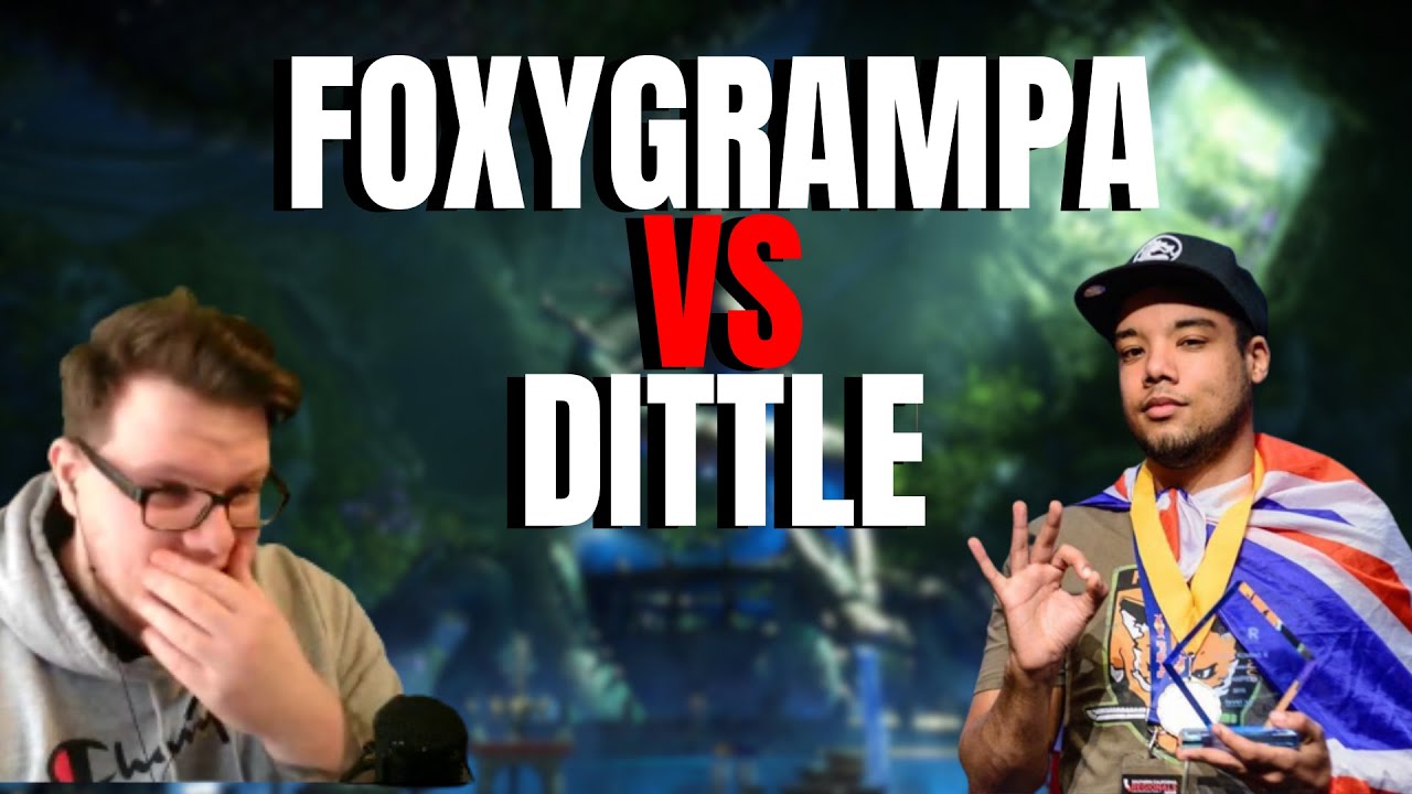 THE FUNNIEST MORTAL KOMBAT 11 MATCH EVER! FOXYGRAMPA VS DITTLE! MORTAL ...