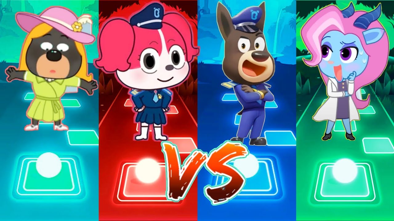 Sheriff Labrador 🆚 Papillon 🆚 Officer Dobermann Force.Who Is Best ...