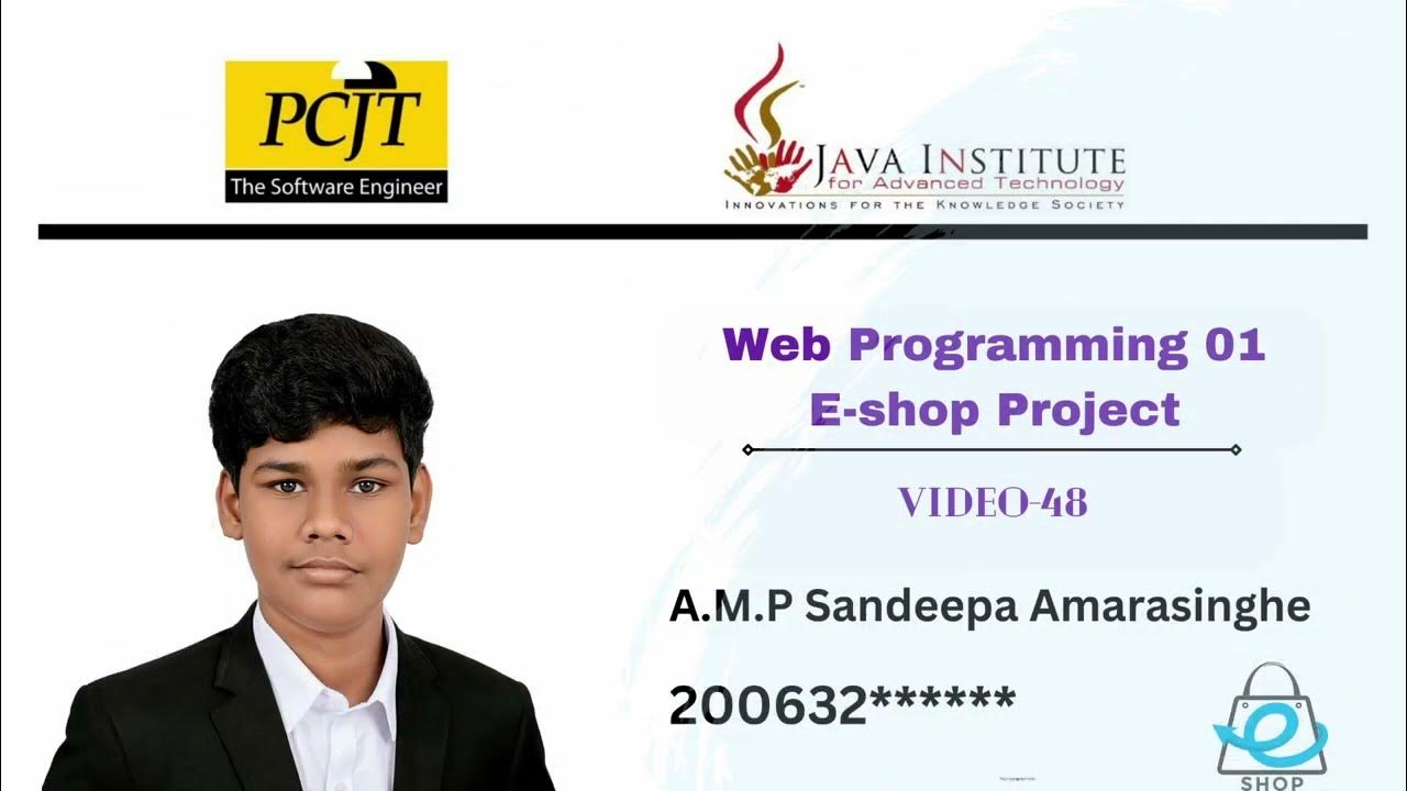 Web I Task 48 | Program the message viewing and replying process | Java Institute - YouTube
