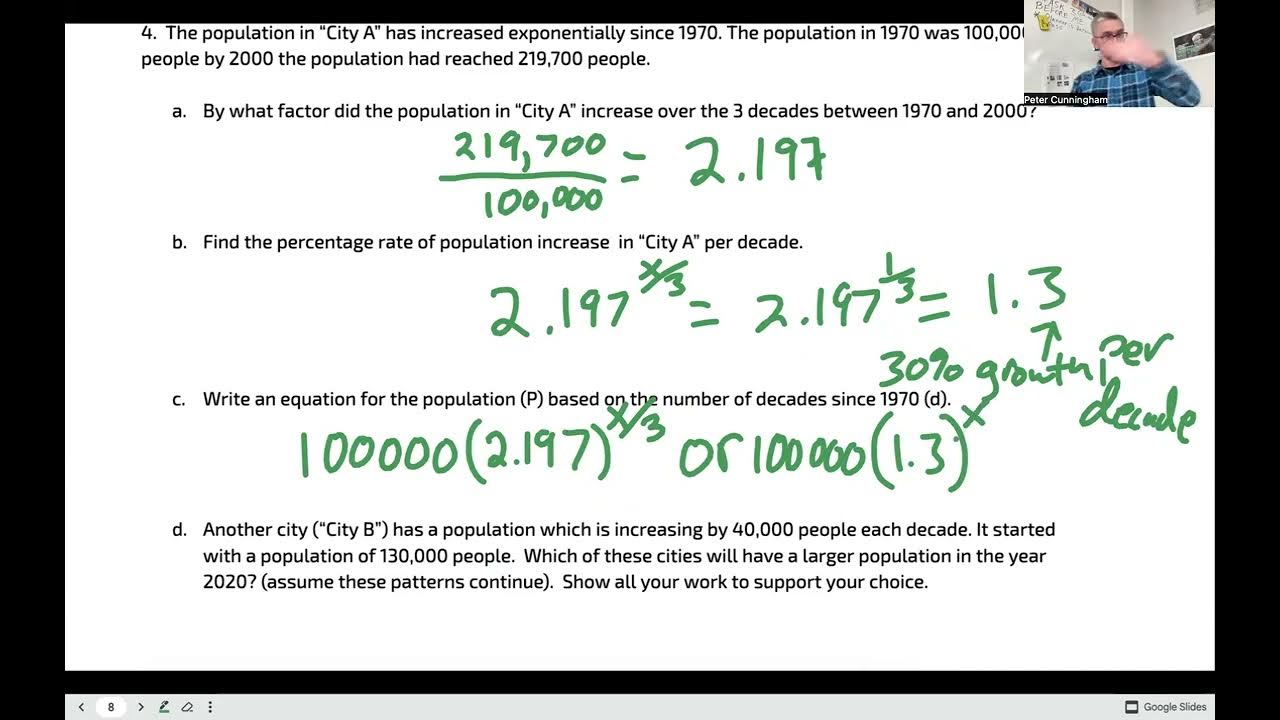 Algebra 2, Unit 4 Test Review - YouTube