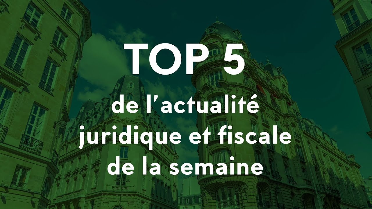 TOP 5 de l'actualité de la semaine (30-11/4-12-2020) - YouTube