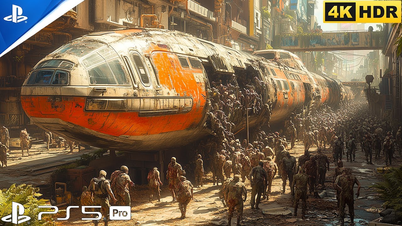 SURVIVING TILL LAST IN ZOMBIES APOCALYPSE (PS5 PRO)Immersive Realistic ...