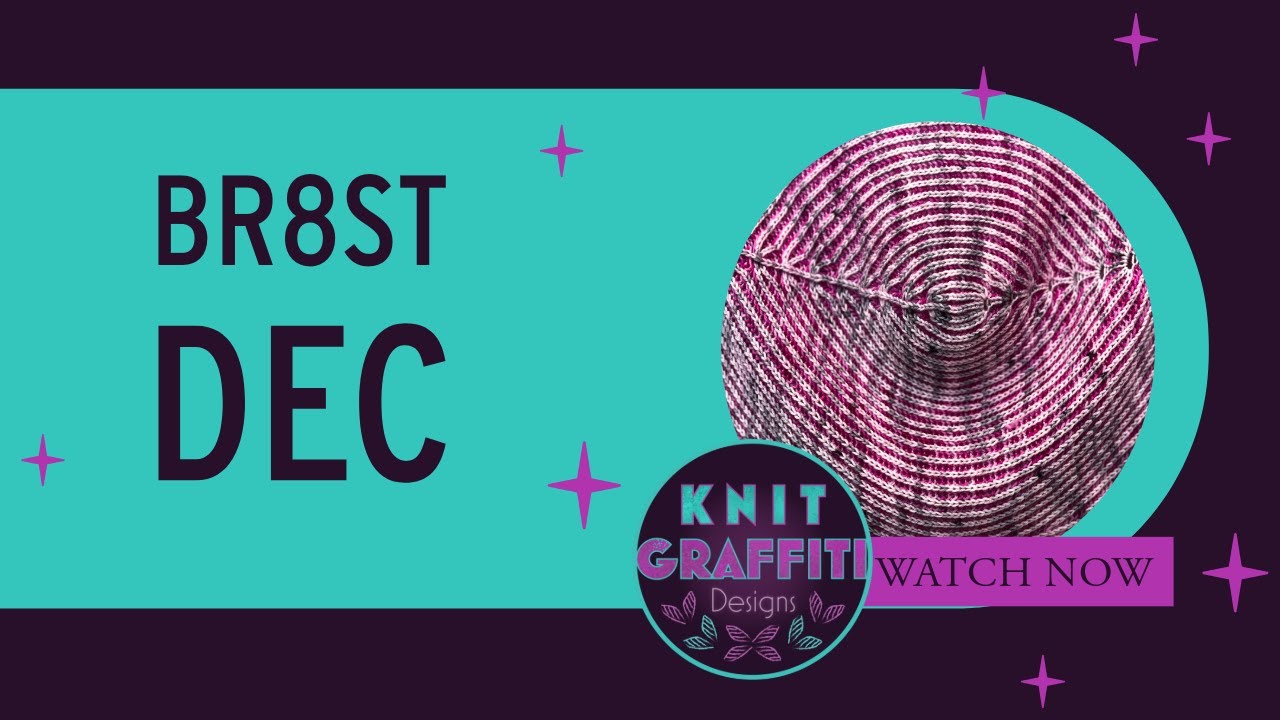 Video Tutorial : Br8st Decrease with Two-Color Brioche - YouTube