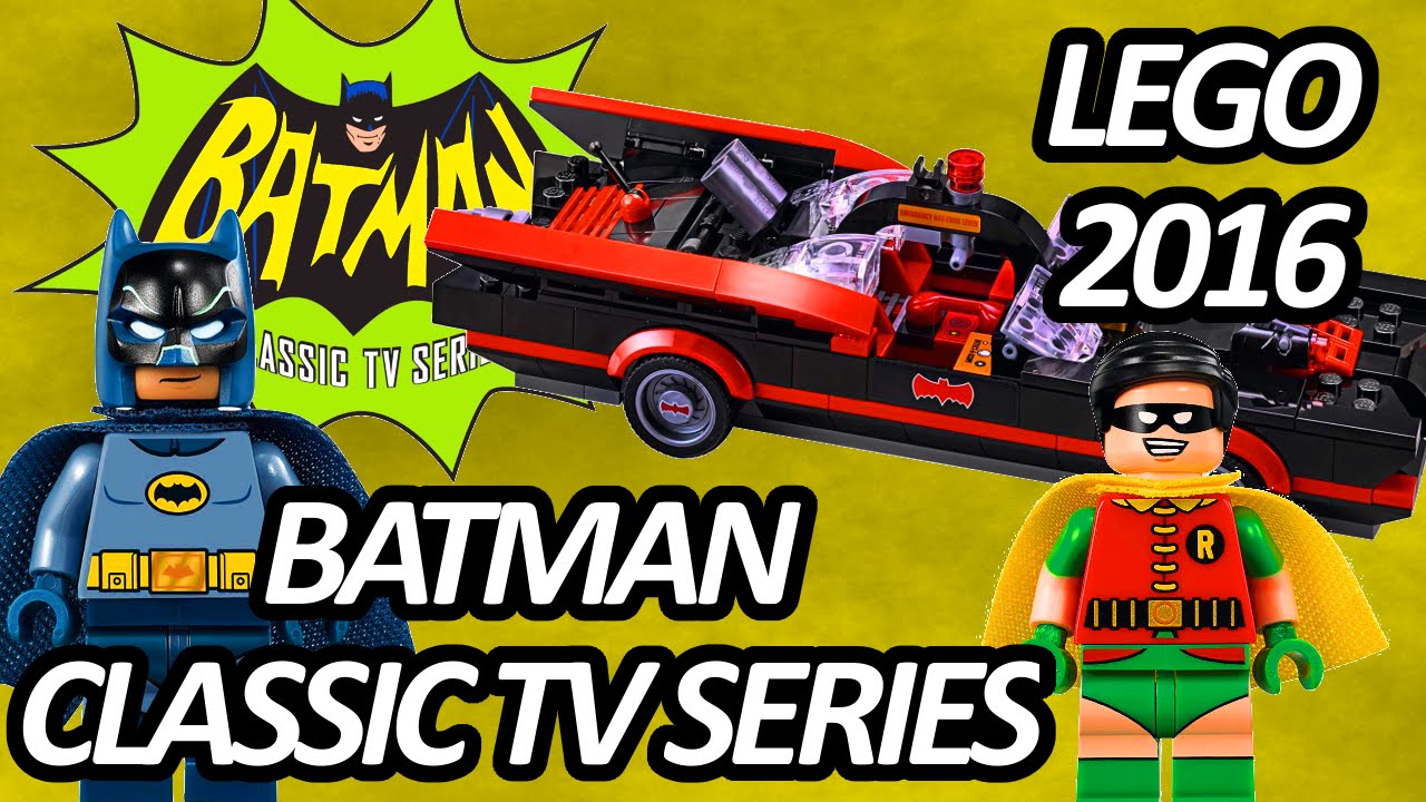 LEGO Batman Classic TV Series Batcave 76052 2016 Set Images - YouTube