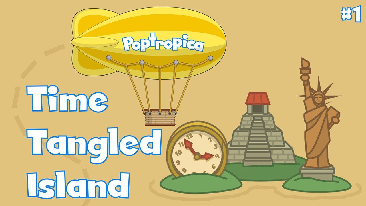 Detangling Time on Time Tangled Island | Completing Every Poptropica ...