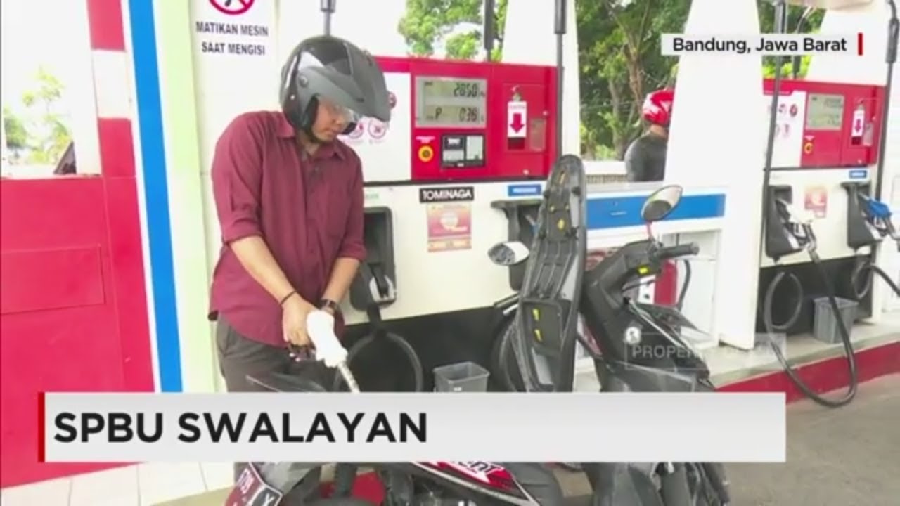 SPBU Swalayan, Pengendara Bisa Mengisi Sendiri - SPBU Self Service ...