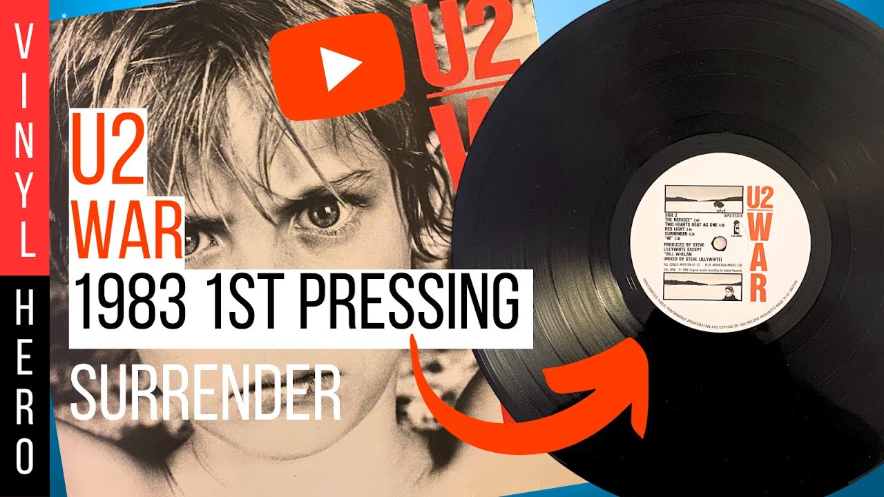 Surrender - U2 WAR - 1983 UK 1st Pressing - #u2 #war #vinyl #surrender ...