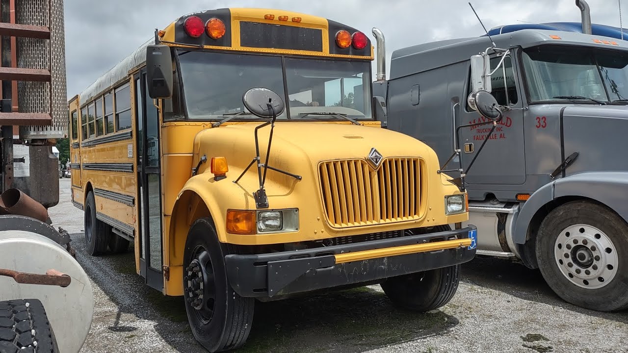 2002 International CE School Bus [DT466E] - Detailed Tour /w ...