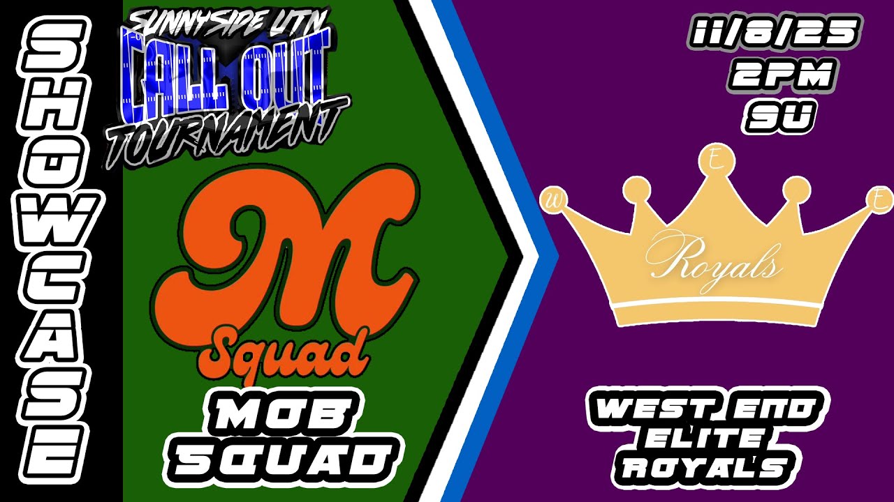 Mob Squad vs West End Elite Royals 9U - YouTube