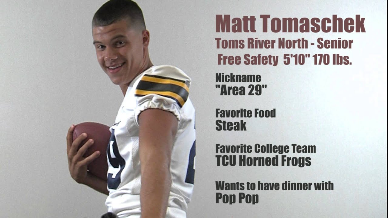 Toms River North Matt Tomaschek Zone Spotlight - YouTube