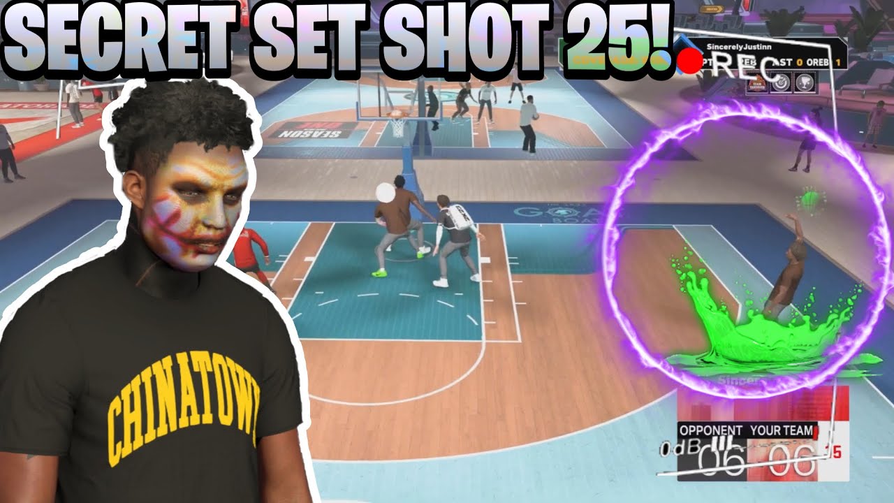 SECRET Set Shot 25 In NBA 2K23 Is BROKEN! (SWINGS ONLY 6’5-6’9) - YouTube