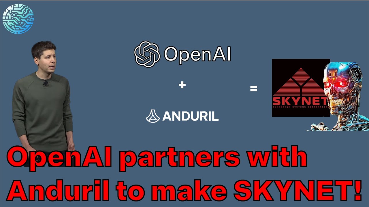 So much for "AI Safety"...OpenAI partners with Anduril to make AI ...