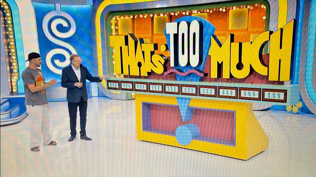 The Price Is Right - That's Too Much! - 1/12/2024 - YouTube