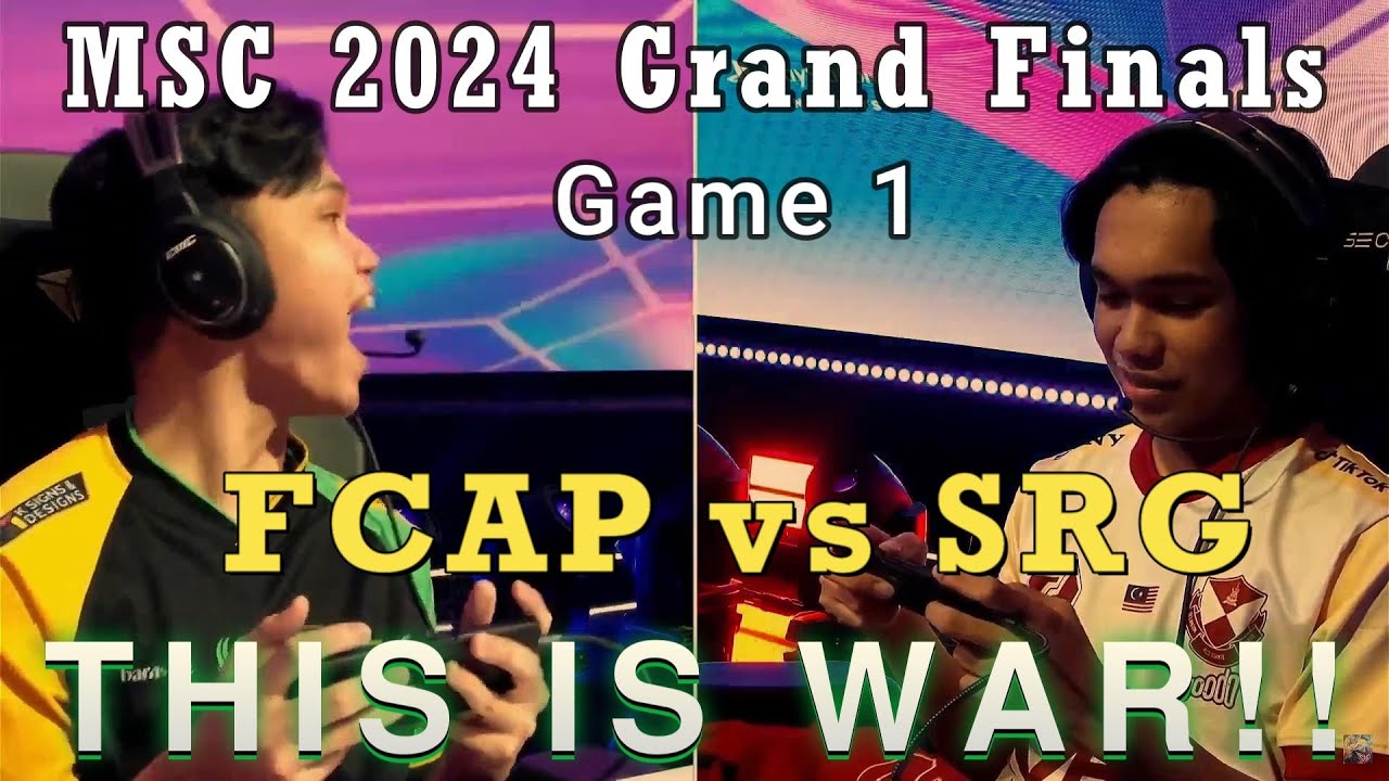 FCAP vs SRG | Game 1 | Highlights | MSC 2024 | Grand Finals | 1080P ...