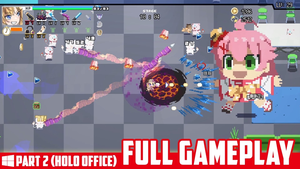 Stage 2 (Holo Office) | HoloCure – Save the Fans! PC Gameplay ...