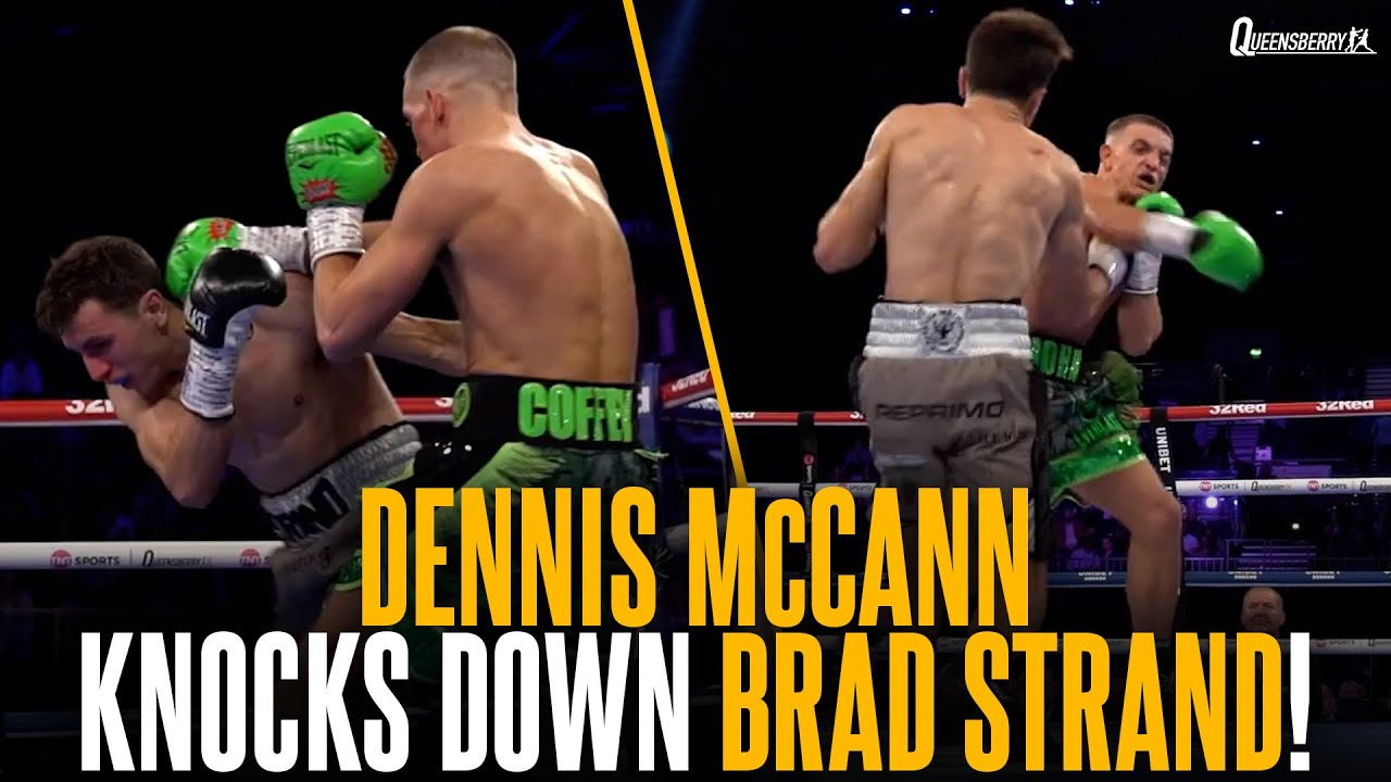 Unseen angle of knockdown by The Menace | Dennis McCann vs Brad Strand ...