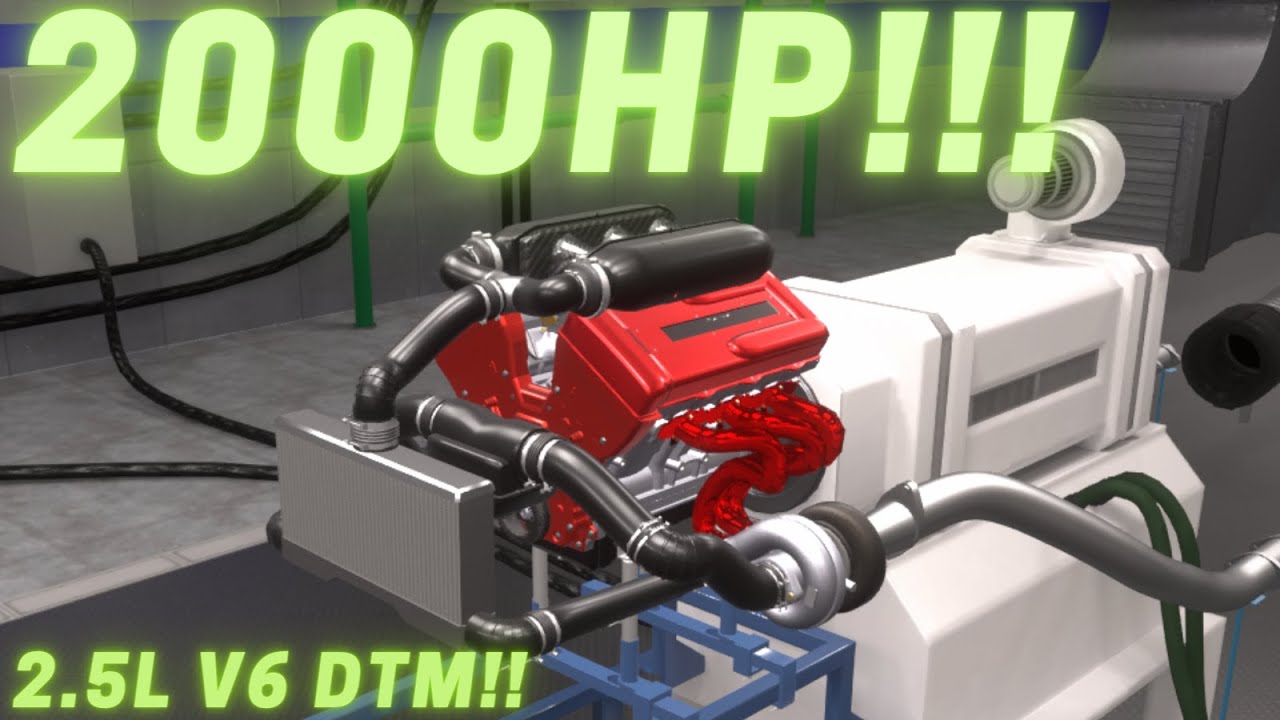 ABSOLUTELY INSANE 2.5L V6 WITH TWO HUGE TURBOS!!! - Automation the car ...