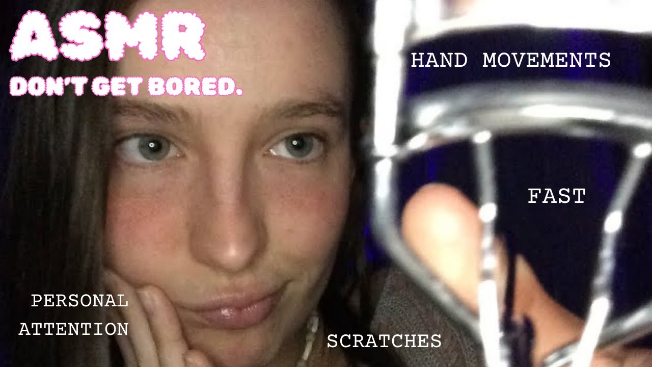 *ASMR* for people who get bored easily 💫💤(fast random triggers) - YouTube