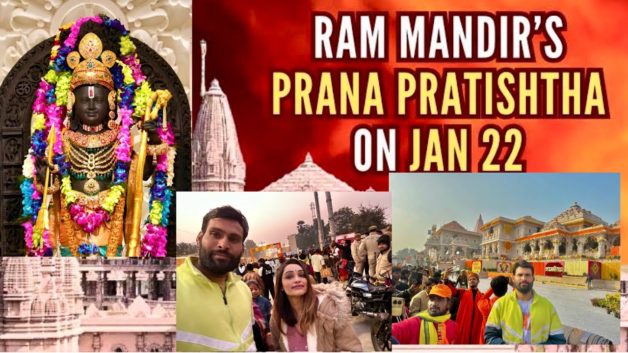 22 January Ayodhya || Ram Mandir 🛕 || Aryanraovlogs || Aryan Rao - YouTube