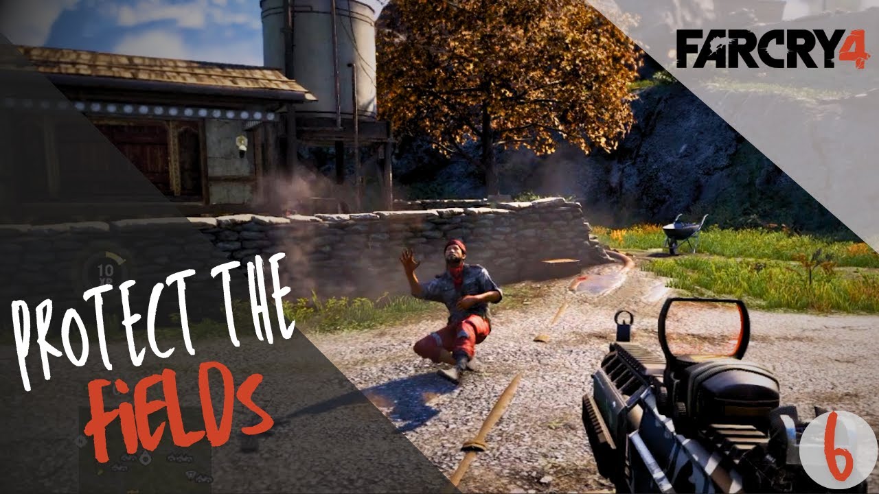 Defending the Fields for Amita - Golden Path Mission #farcry4 #fields # ...