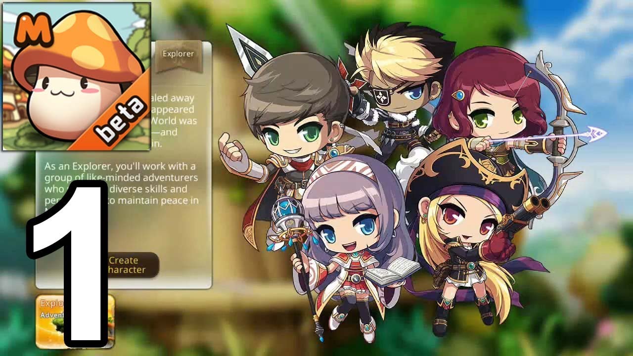MapleStory M (Unreleased) Gameplay Walkthrough Part 1 (Android IOS ...