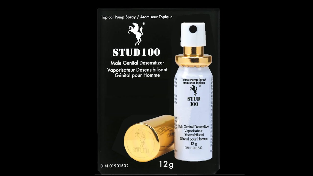 Stud 100 Desensitizing Delay Spray for Men (Authentic) - YouTube