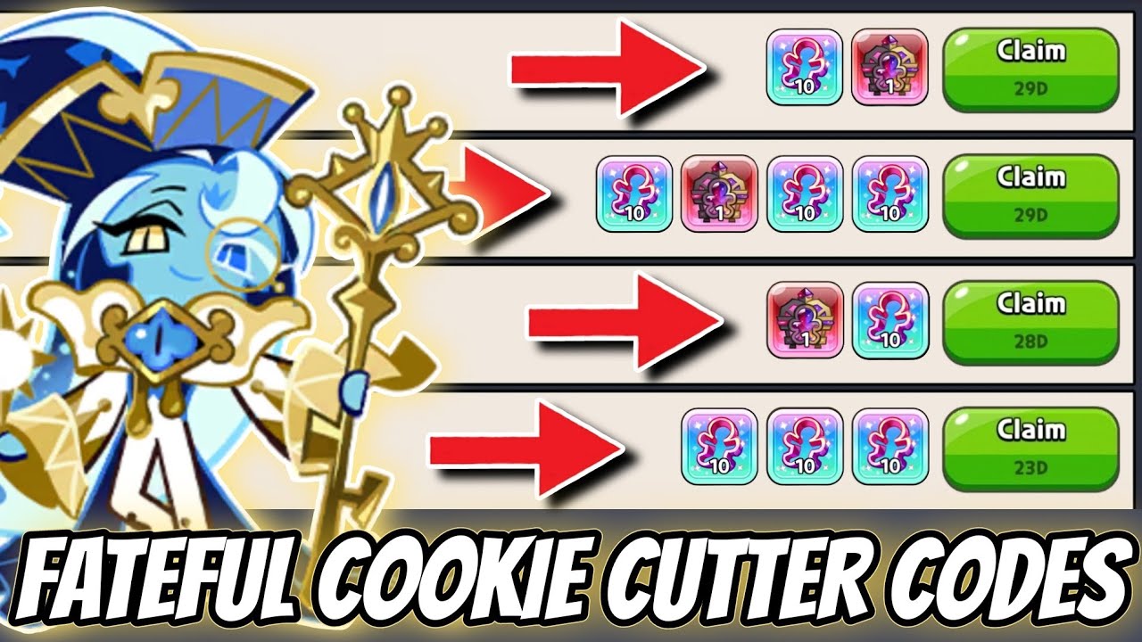 FATEFUL COOKIE CUTTER CODES? 😱 Full Fateful Cookie Cutters and Tickets ...