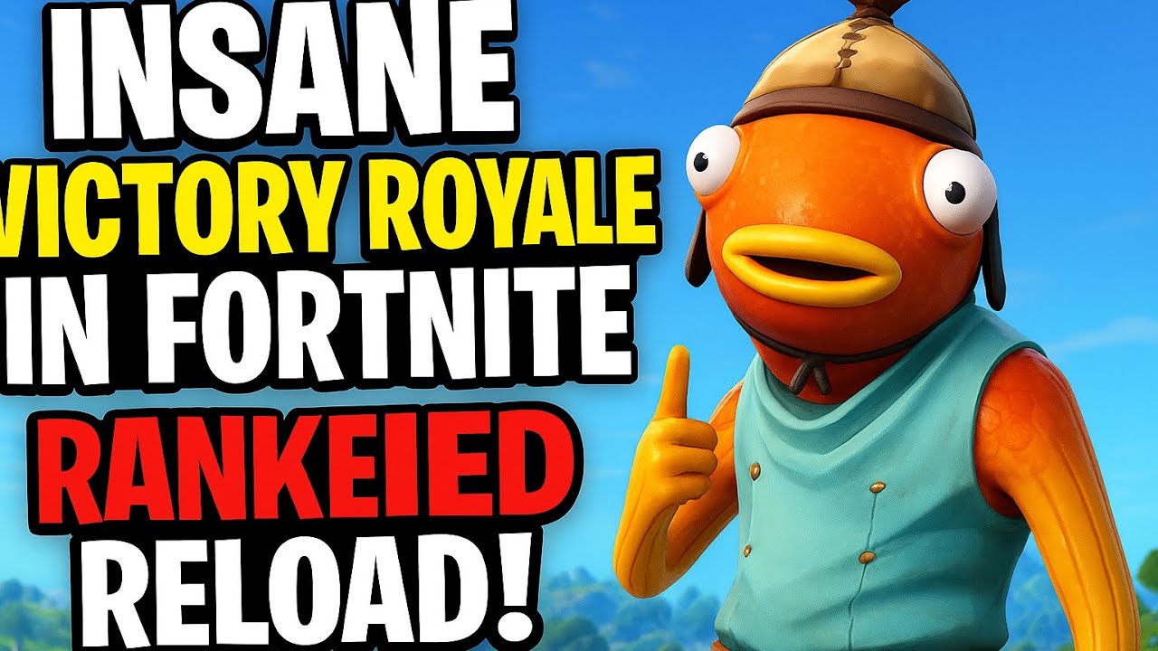 INSANE Victory Royale in Fortnite Ranked RELOAD! - YouTube