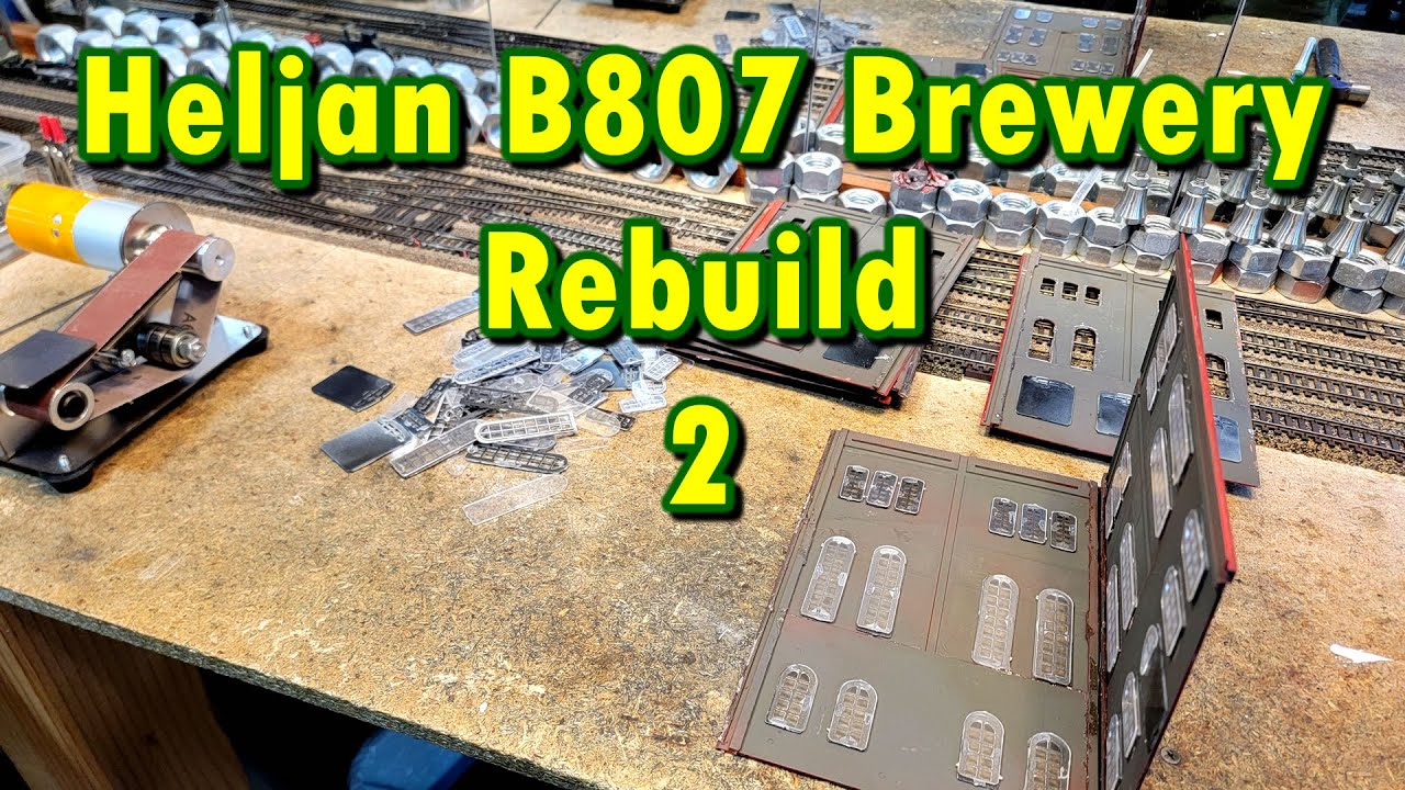Heljan B807 Brewery rebuild part 2 - YouTube