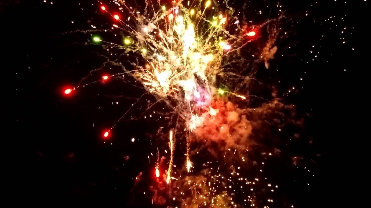 My first firework show 2015 - YouTube