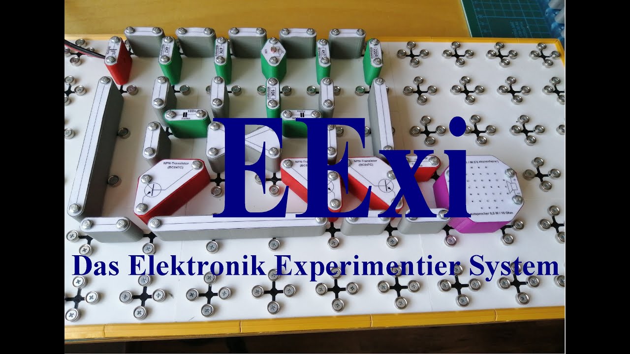 Das neue Elektronik Experimentier System EExi - YouTube