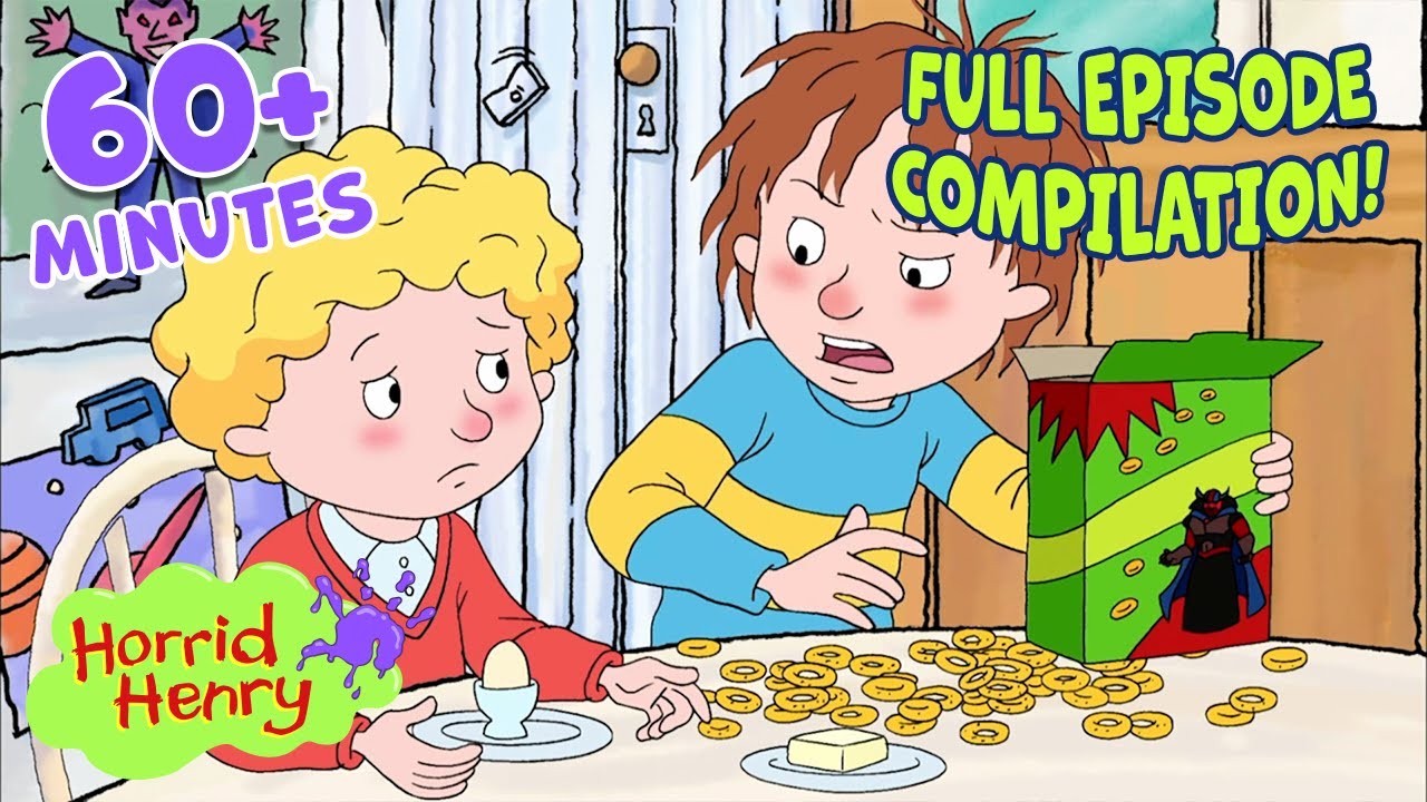 Silly Siblings PANIC! 👬💨! Brother Rivalry Mess! | Horrid Henry FULL ...
