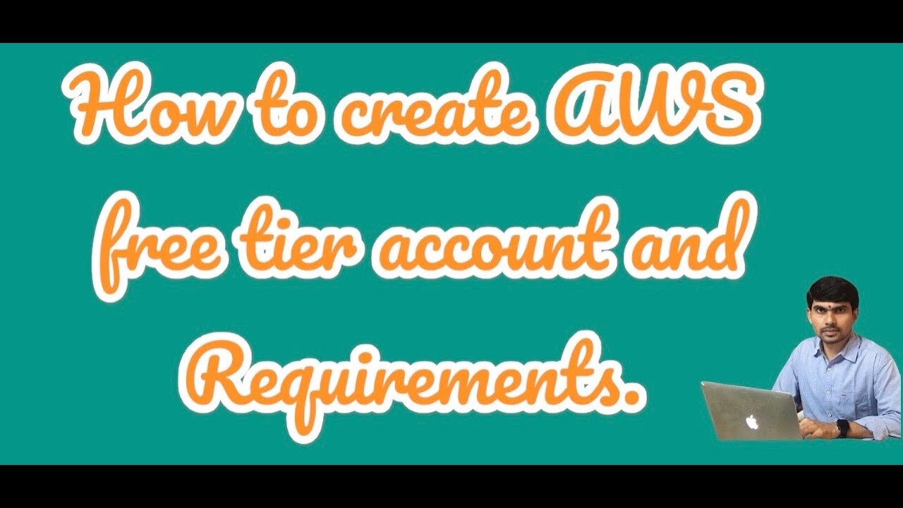 How to create #aws free tier account and basic requirements. - YouTube